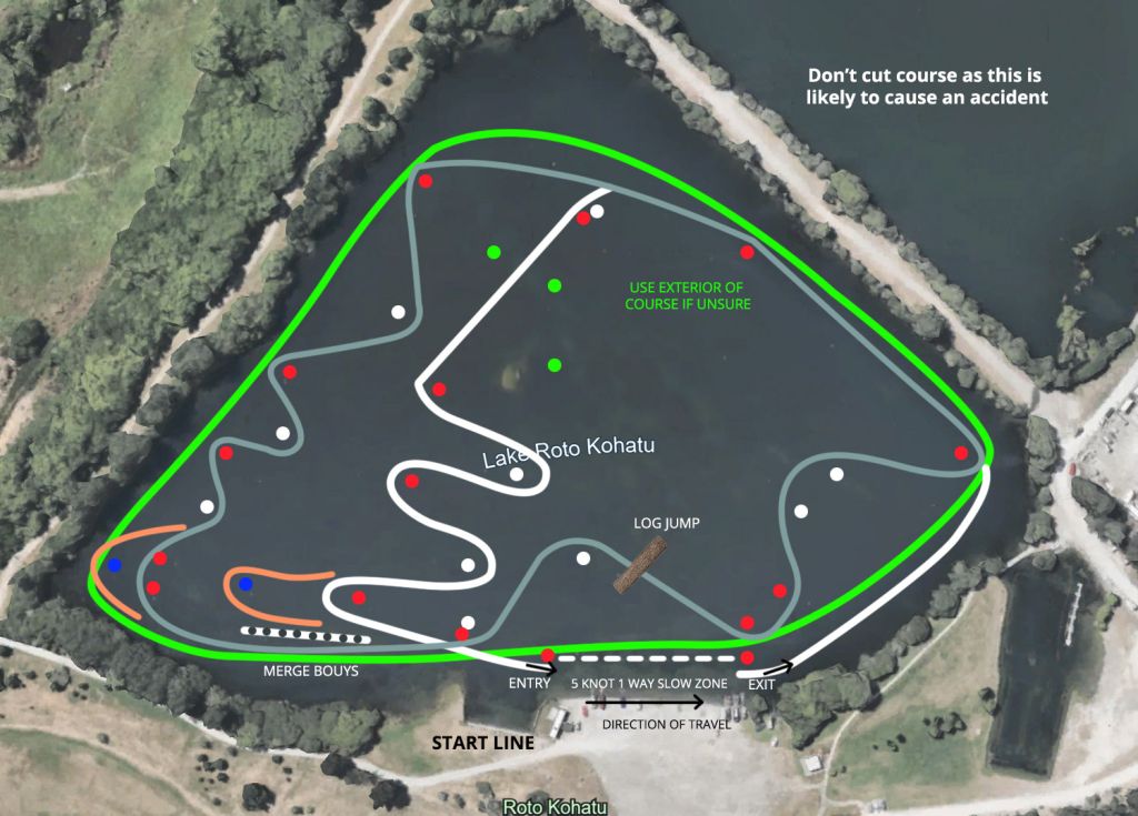 Course Layout - Canterbury Jet Sports Club